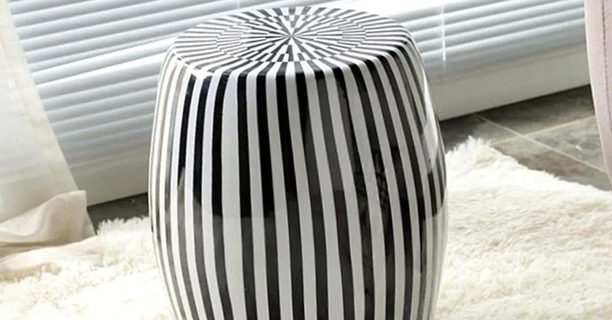 2024 Buying Guide: Black And White Ceramic Garden Stool