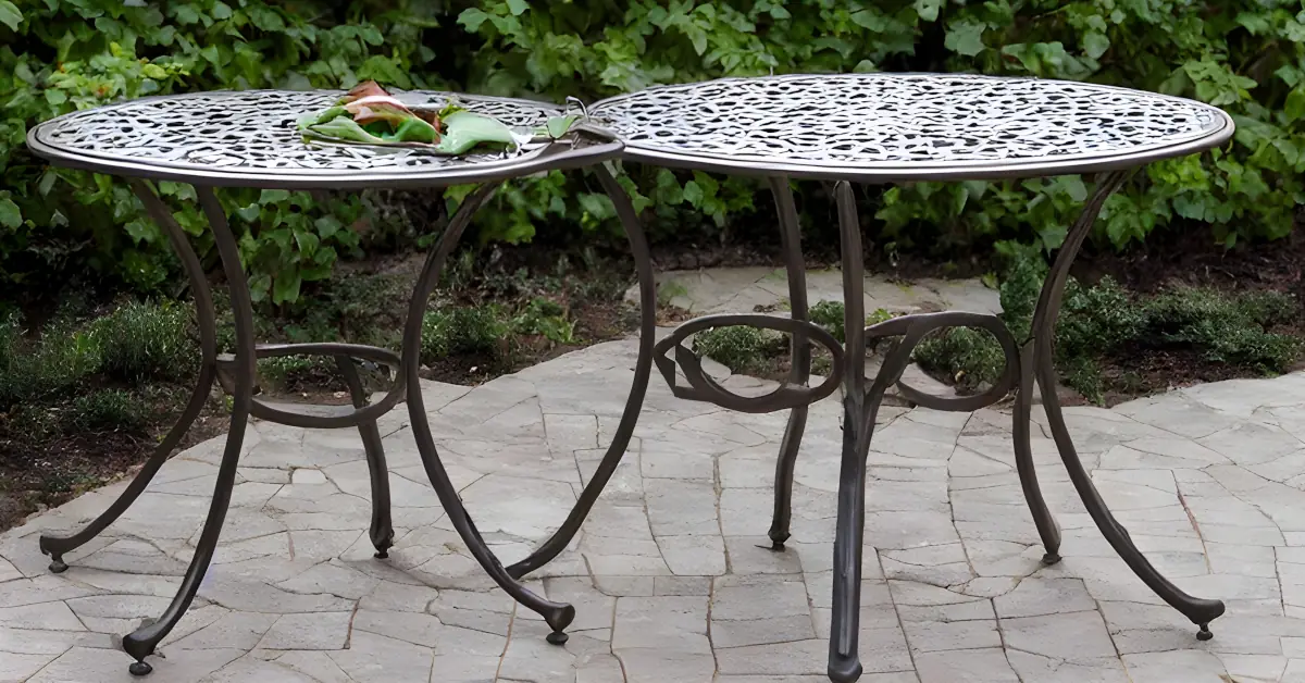 Buyers Guide: Cast Aluminum Bistro Table – Prices and more