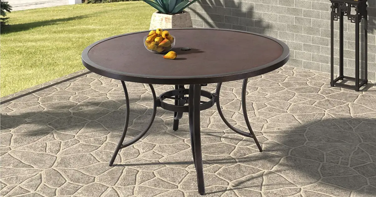Round Cast Aluminum Patio Table 2025 Buyer's Guide