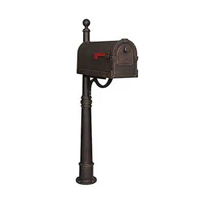 Cast Aluminum Mailbox Post Combo - 2025 Buyers' Guide