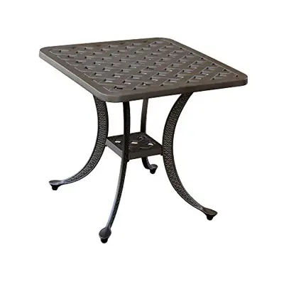 Cast Aluminum Side Table – Buyers Guide | Saving Cash!