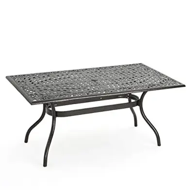 Buyers Guide: Rectangular Cast Aluminum Patio Table Prices
