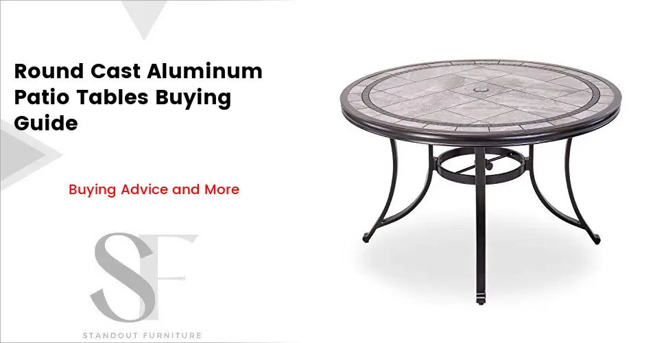 Round Cast Aluminum Patio Table 2025 Buyer's Guide
