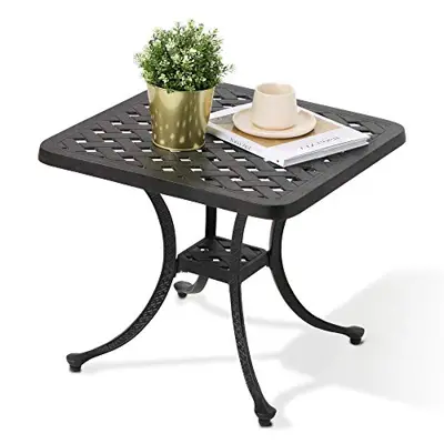 Square Cast Aluminum Patio Tables – Buyer’s Guide