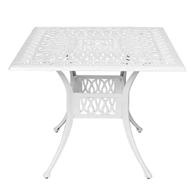 Square Cast Aluminum Patio Tables – Buyer’s Guide