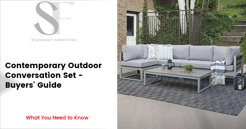 Contemporary Outdoor Conversation Sets 2026 Buyers' Guide