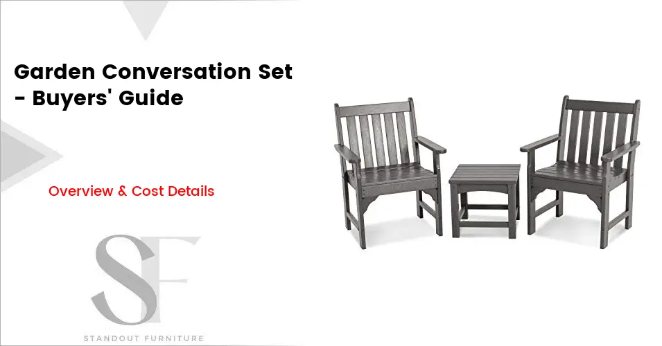 Conversation Garden Sets 2026 Buyers' Guide | Saving Money!