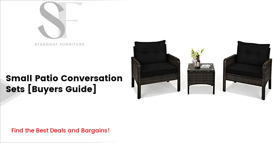 Buyers Guide: Small Patio Conversation Sets