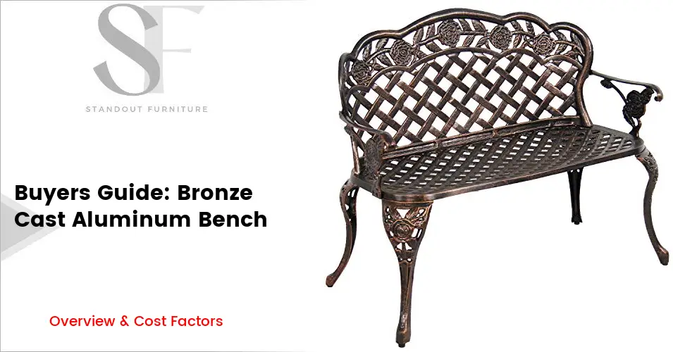 Bronze Cast Aluminum Bench Buying Guide | Pricing Details